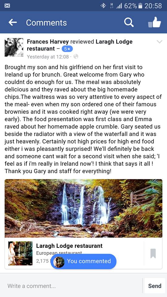 review – Laragh Lodge